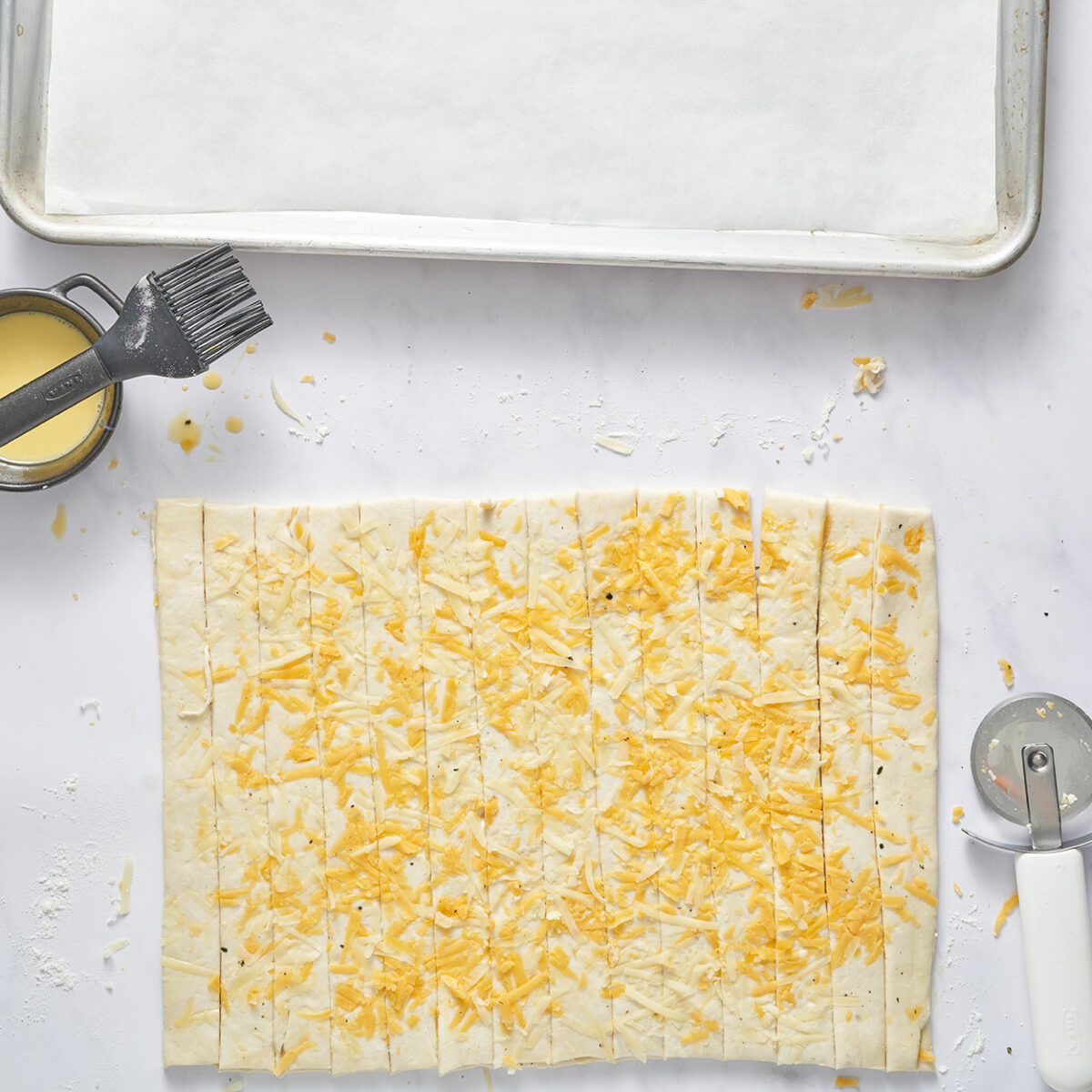 Crispy Rosemary Cheese Twists - The Table Diaries